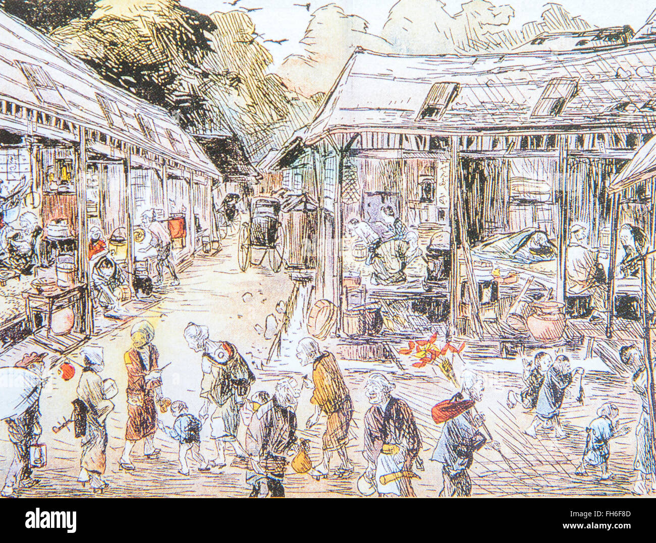 White slum hi-res stock photography and images - Alamy