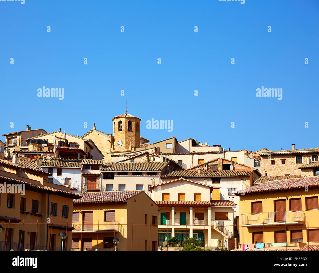 Beceite village in Teruel Spain in Matarrana area Stock Photo - Alamy