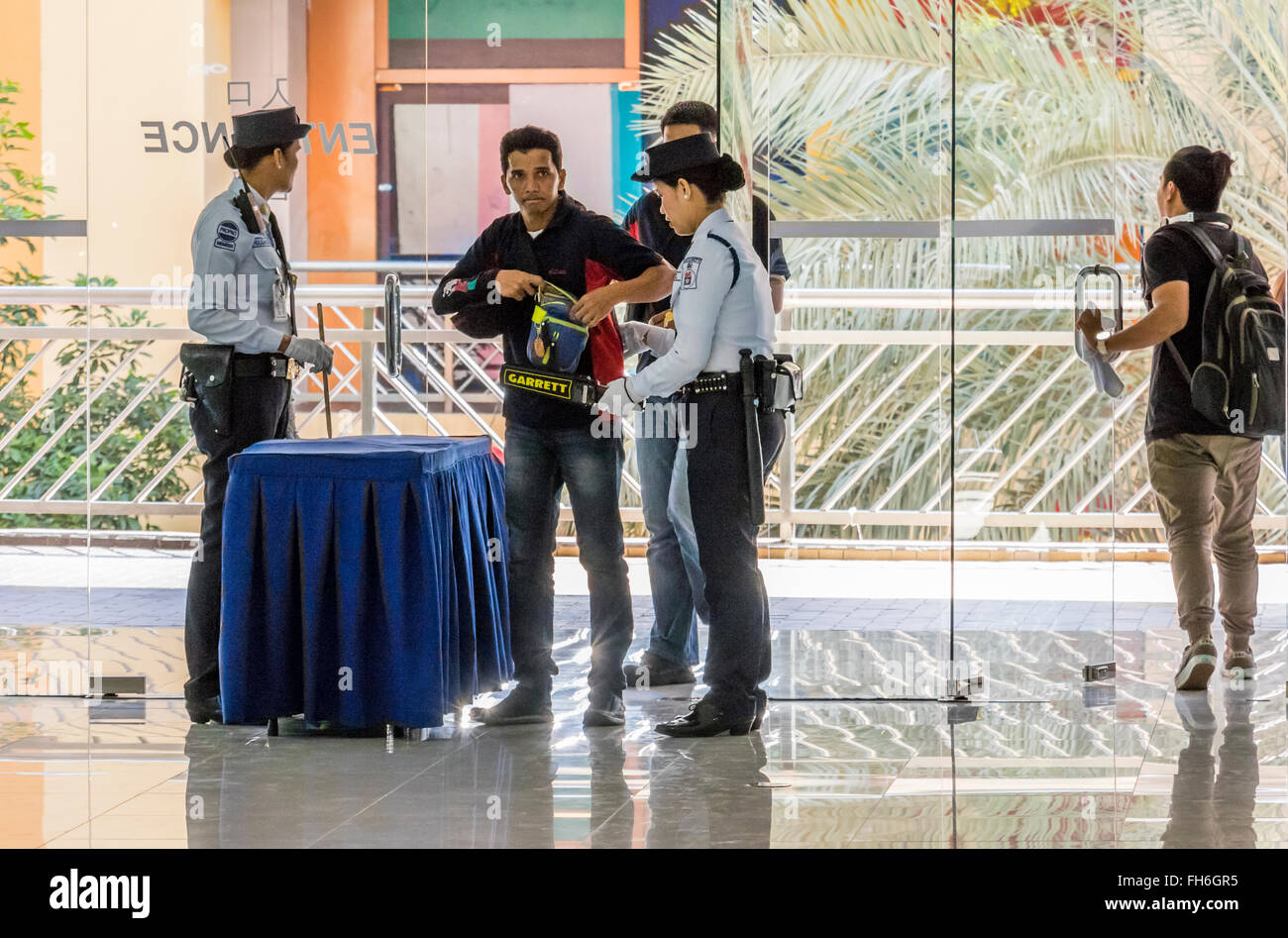Security is high for shoppers at Asia's largest shopping complex Mall ...