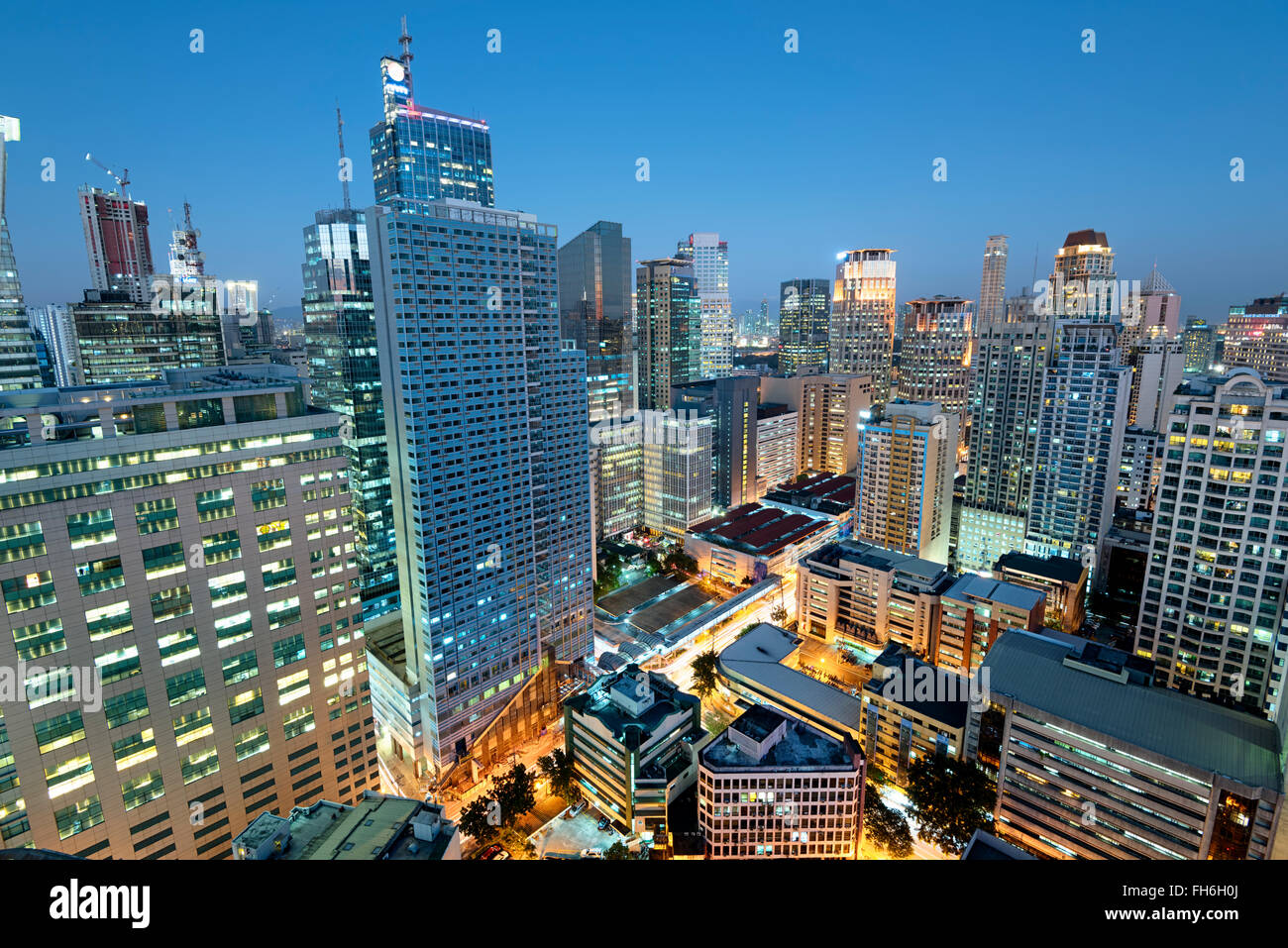 Makati city skyline hi-res stock photography and images - Alamy