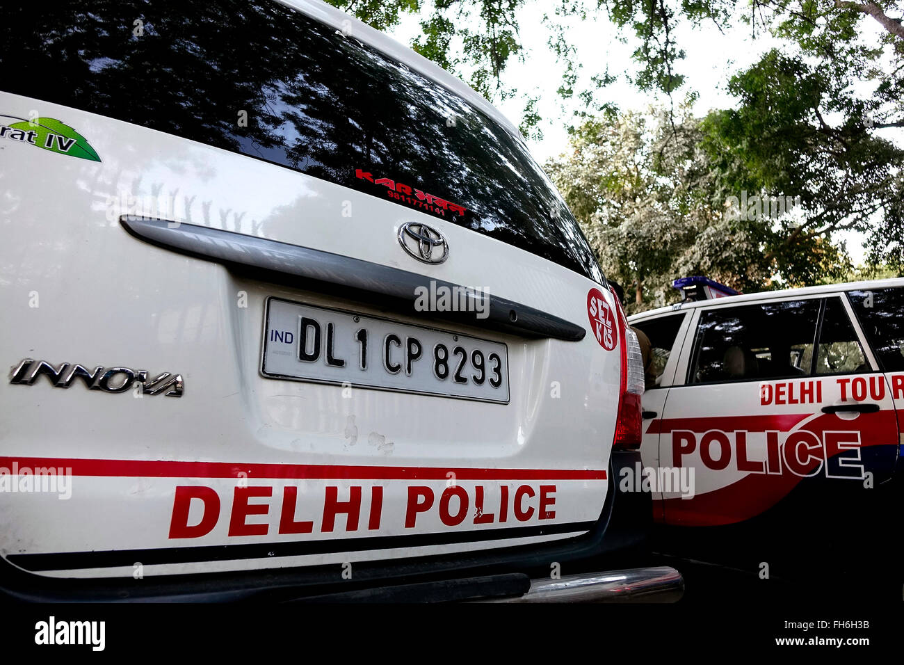 Delhi police hi-res stock photography and images - Alamy