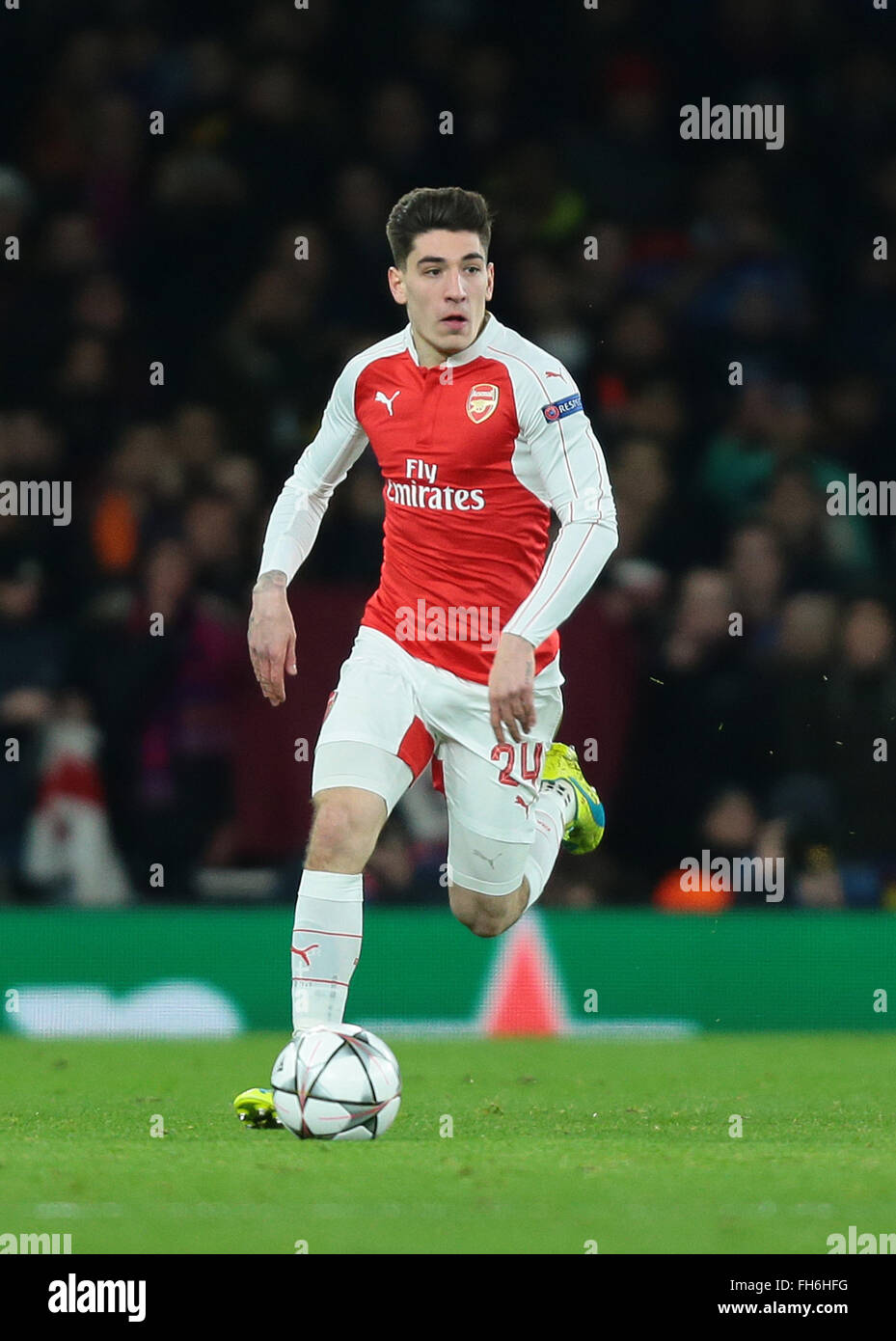 Emirates Stadium, London, UK. 23rd Feb, 2016. UEFA Champions League ...