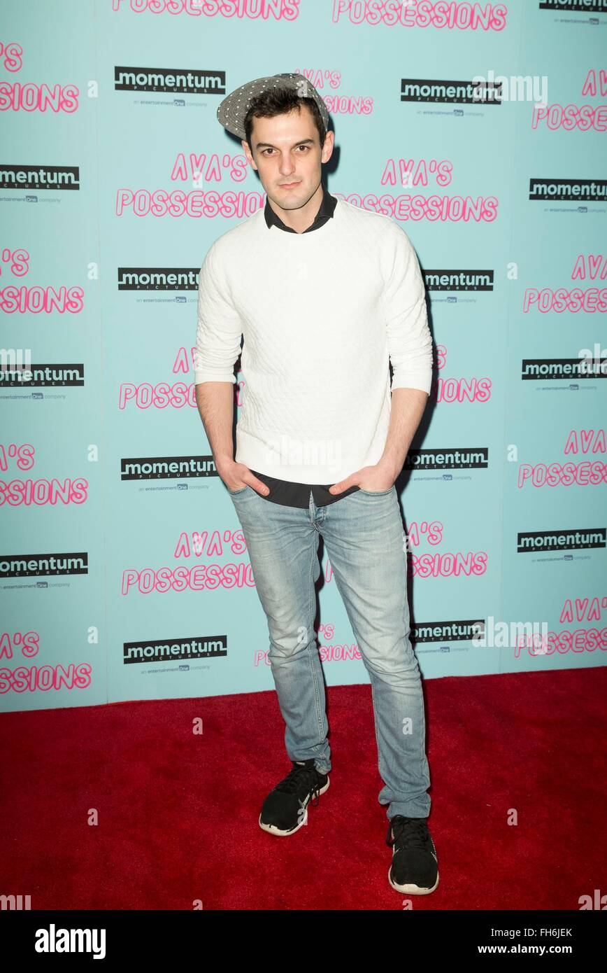 New York, NY, USA. 23rd Feb, 2016. Wesley Taylor at arrivals for AVA'S ...