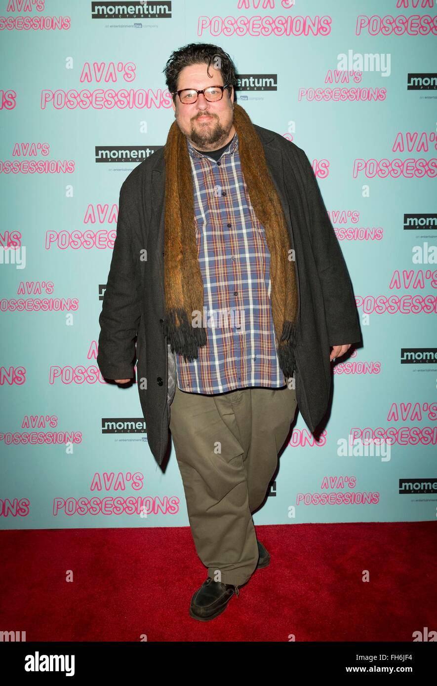 New York, NY, USA. 23rd Feb, 2016. Joey Boots at arrivals for AVA'S ...