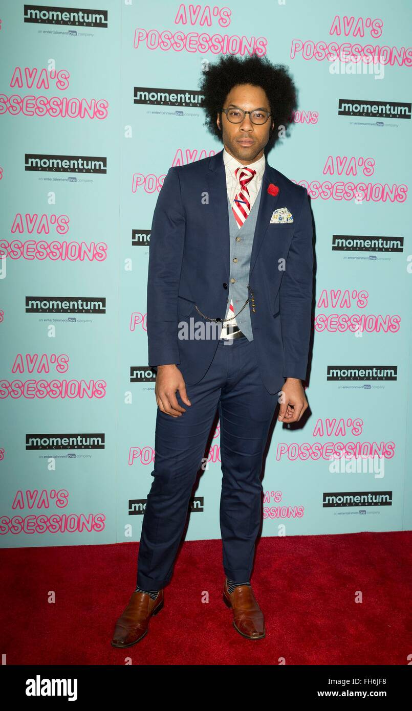 New York, NY, USA. 23rd Feb, 2016. Jonathan Fernandez at arrivals for ...