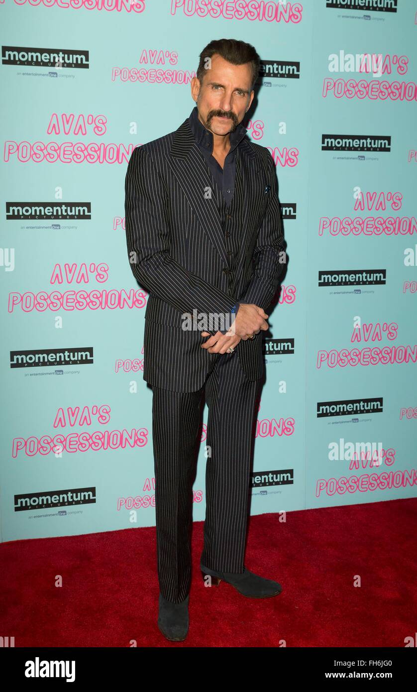 New York, NY, USA. 23rd Feb, 2016. Wass Stevens at arrivals for AVA'S ...