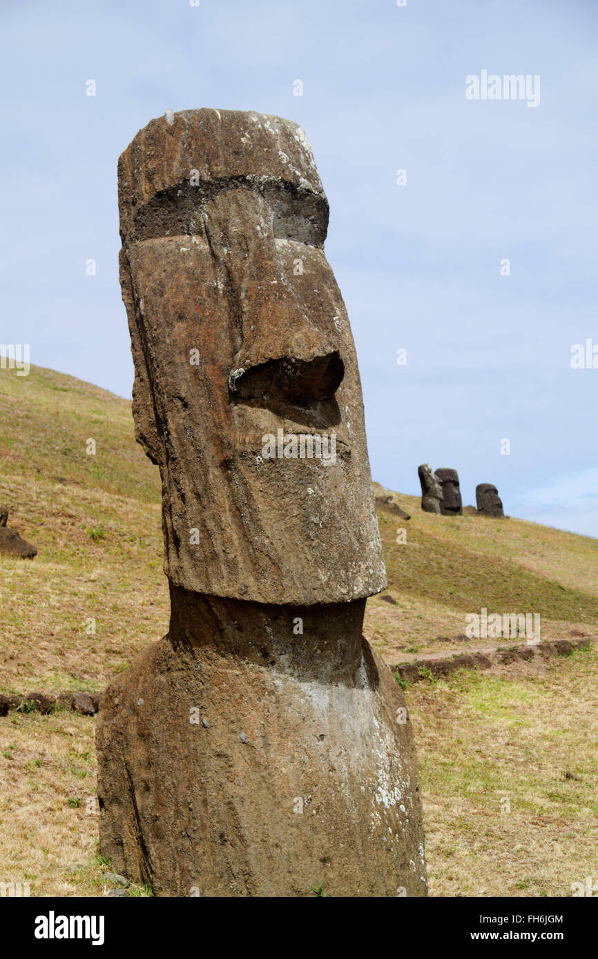 Moai statue hi-res stock photography and images - Alamy