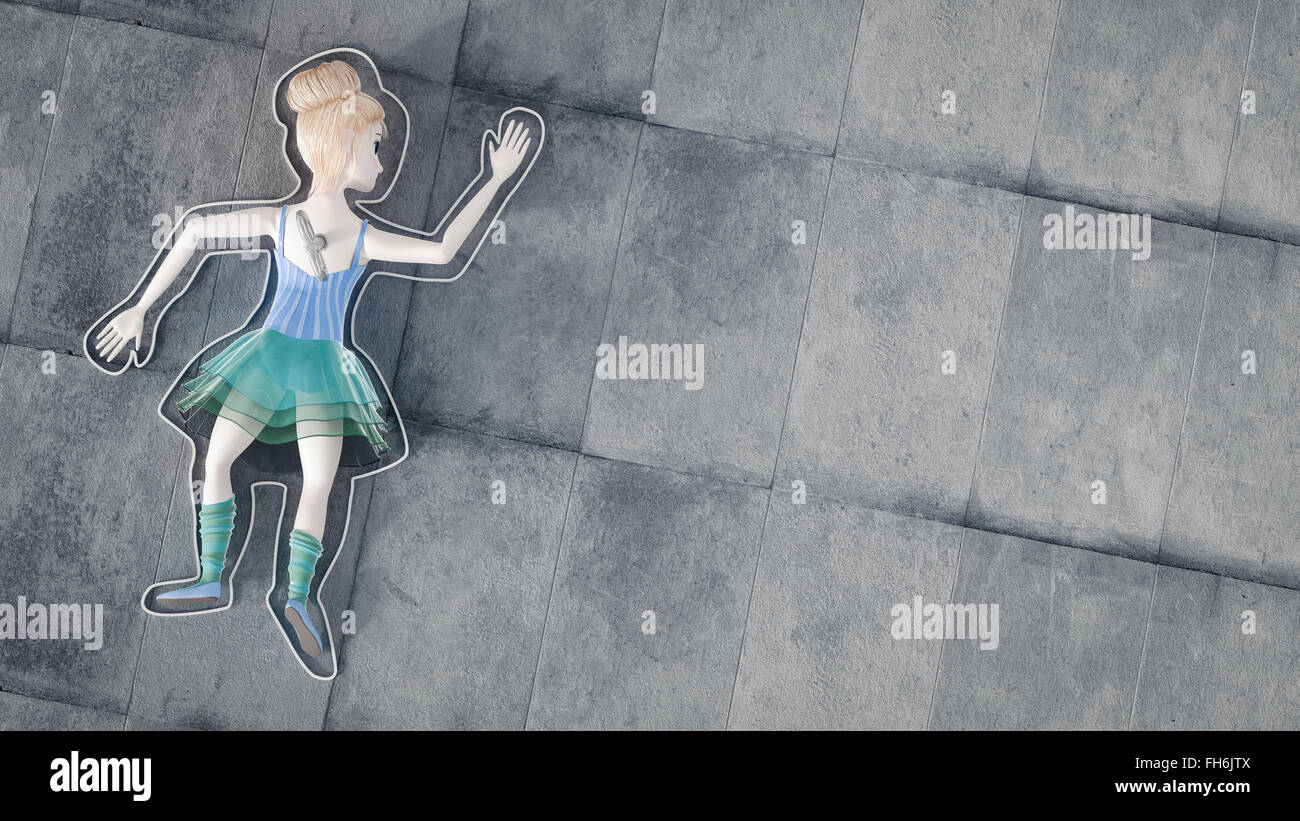 Doll lying down hi-res stock photography and images - Alamy