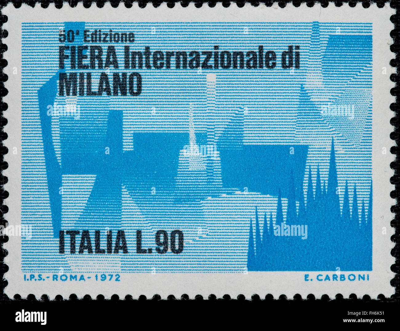 Milan Stamp High Resolution Stock Photography and Images - Alamy