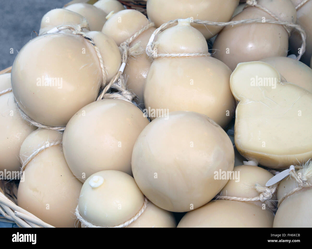 Caciocavallo silano cheese hi-res stock photography and images - Alamy