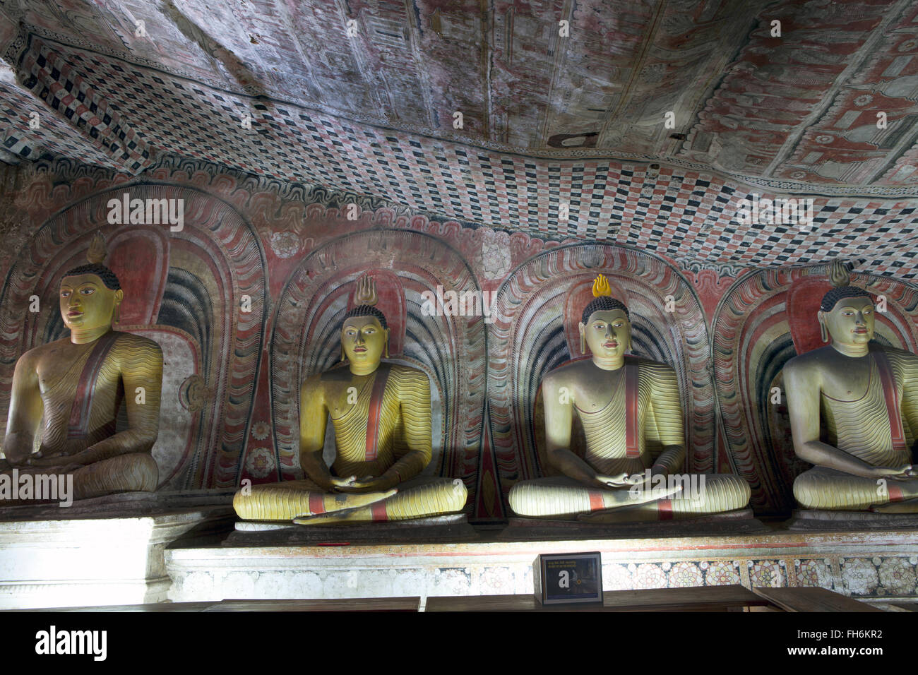 Dambulla Rock Caves, Kandi, Sri Lanka Stock Photo - Alamy