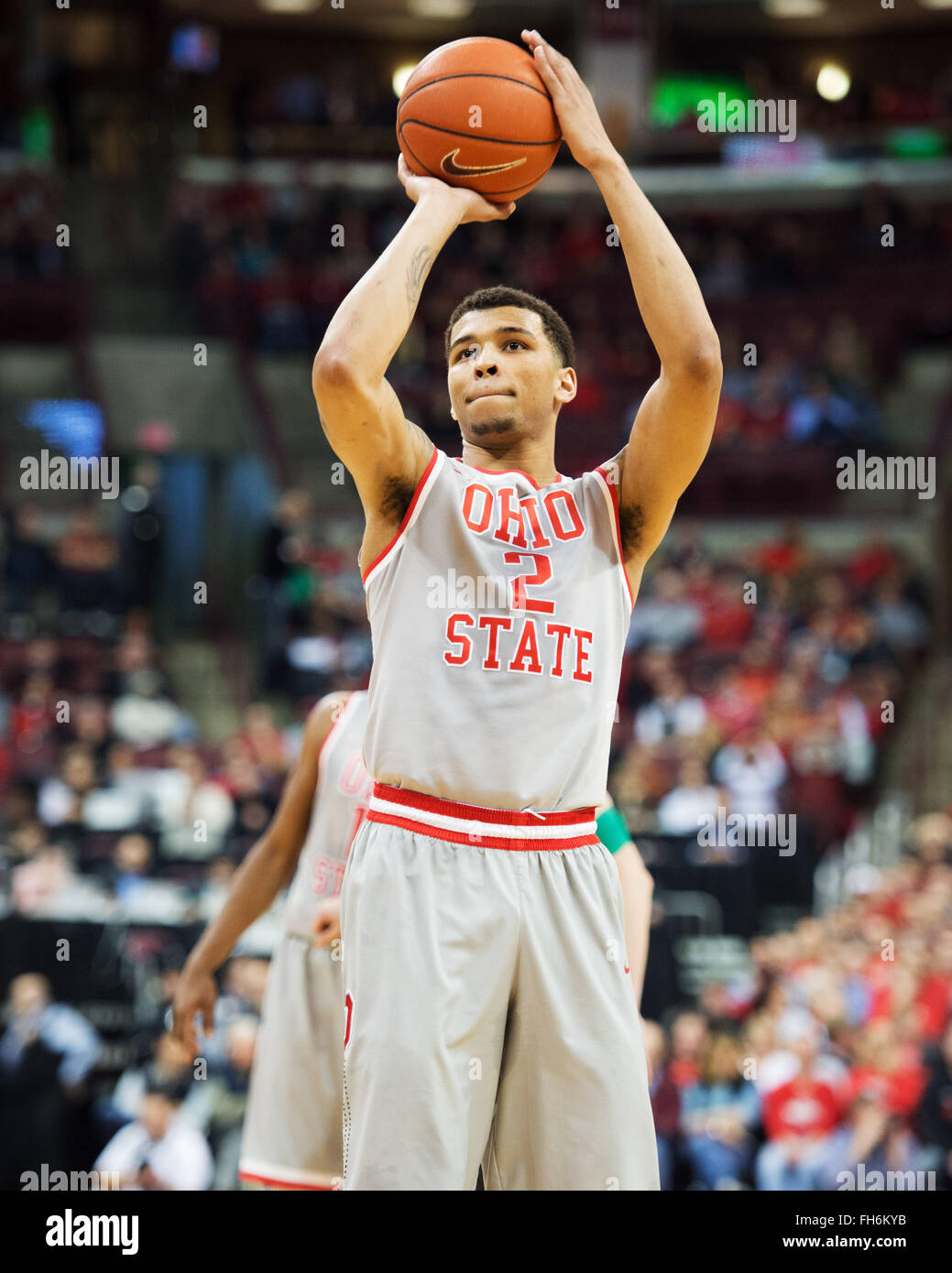 Columbus, Ohio, USA. 23rd Feb, 2016. Ohio State Buckeyes forward Marc ...