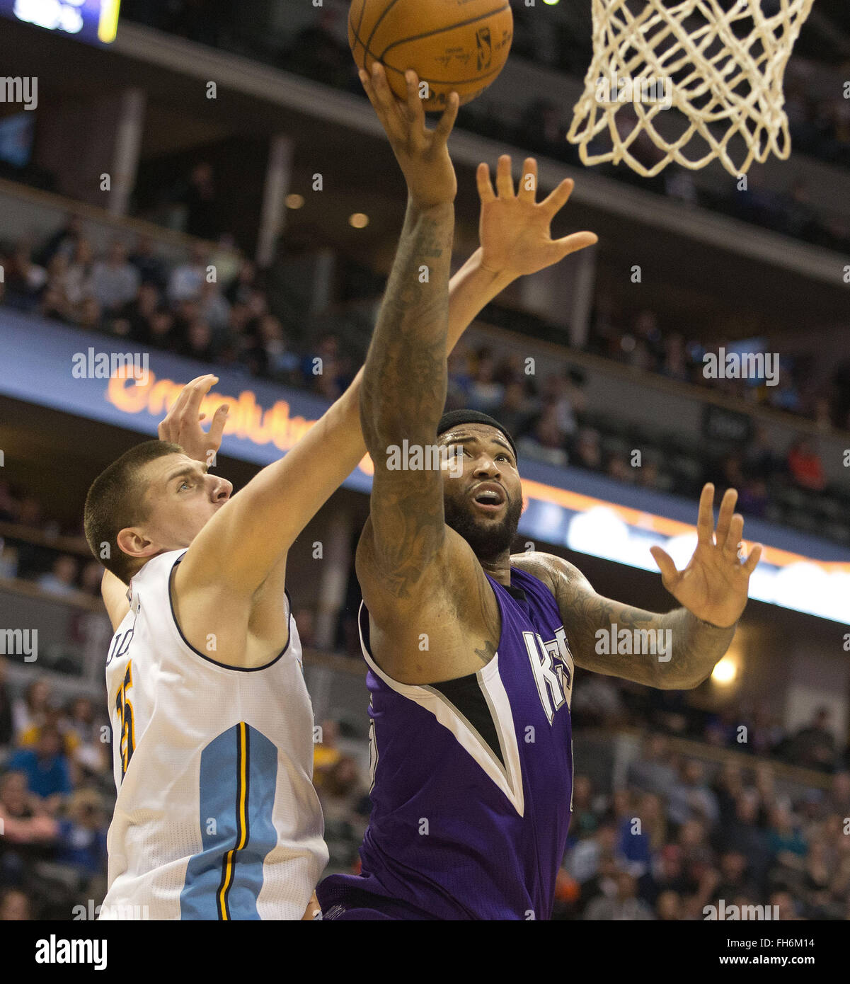 Demarcus Cousins Dunk On Dirk