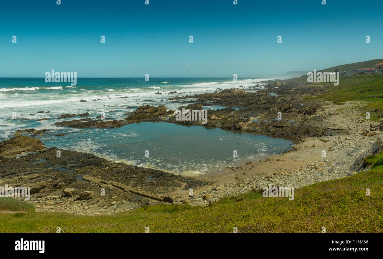 Tidal pool in Seaview South Africa Stock Photo - Alamy