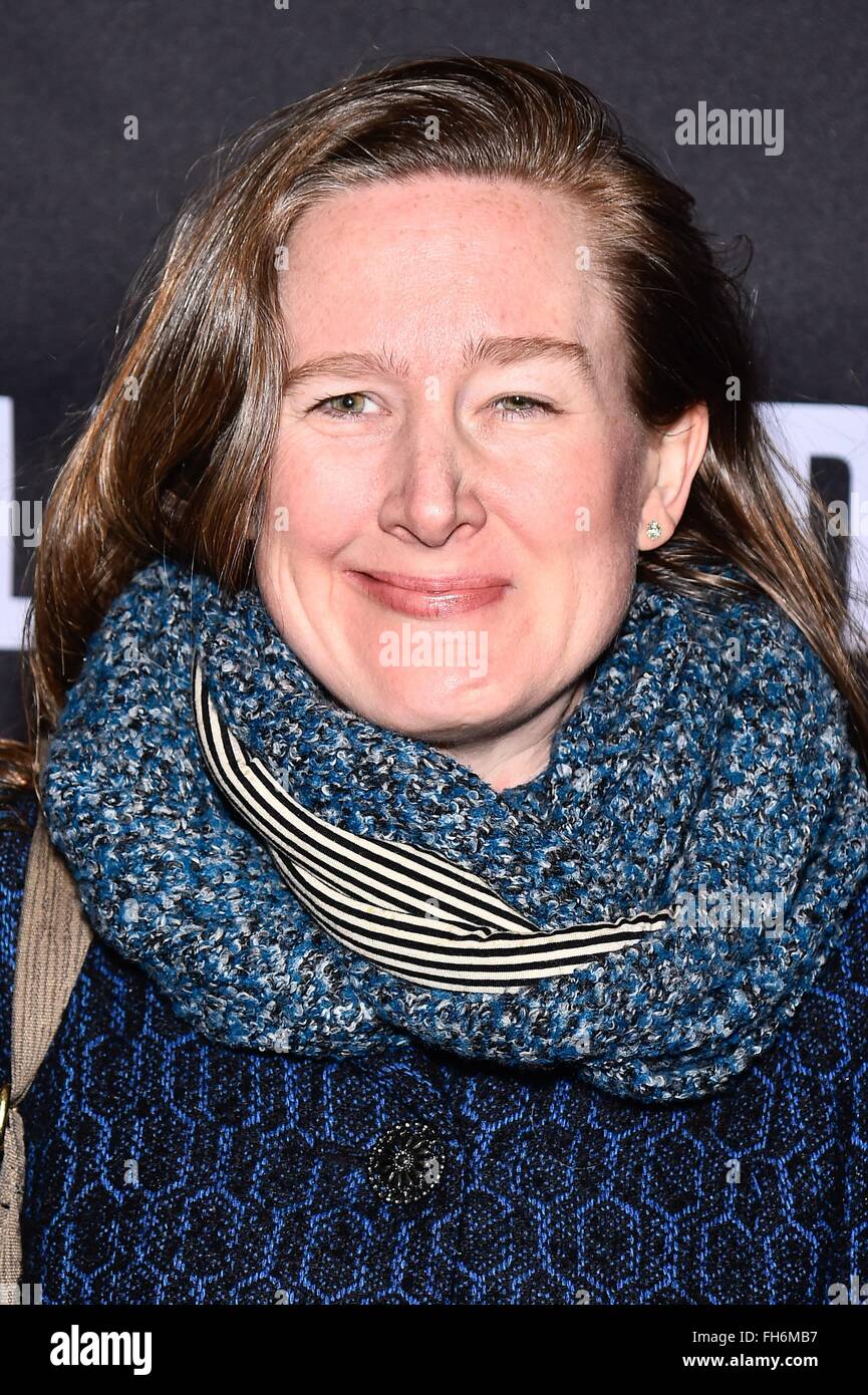 New York, NY, USA. 23rd Feb, 2016. Sarah Ruhl in attendance for ...