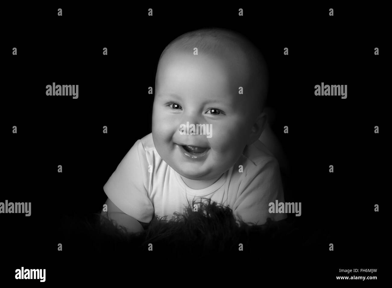 Happy baby boy Stock Photo - Alamy