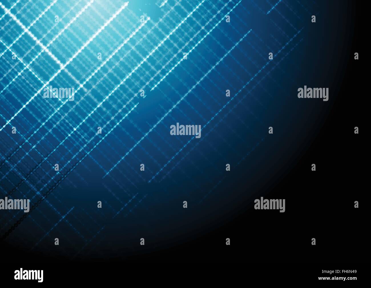 Dark blue shiny tech abstract background. Vector design Stock Vector ...