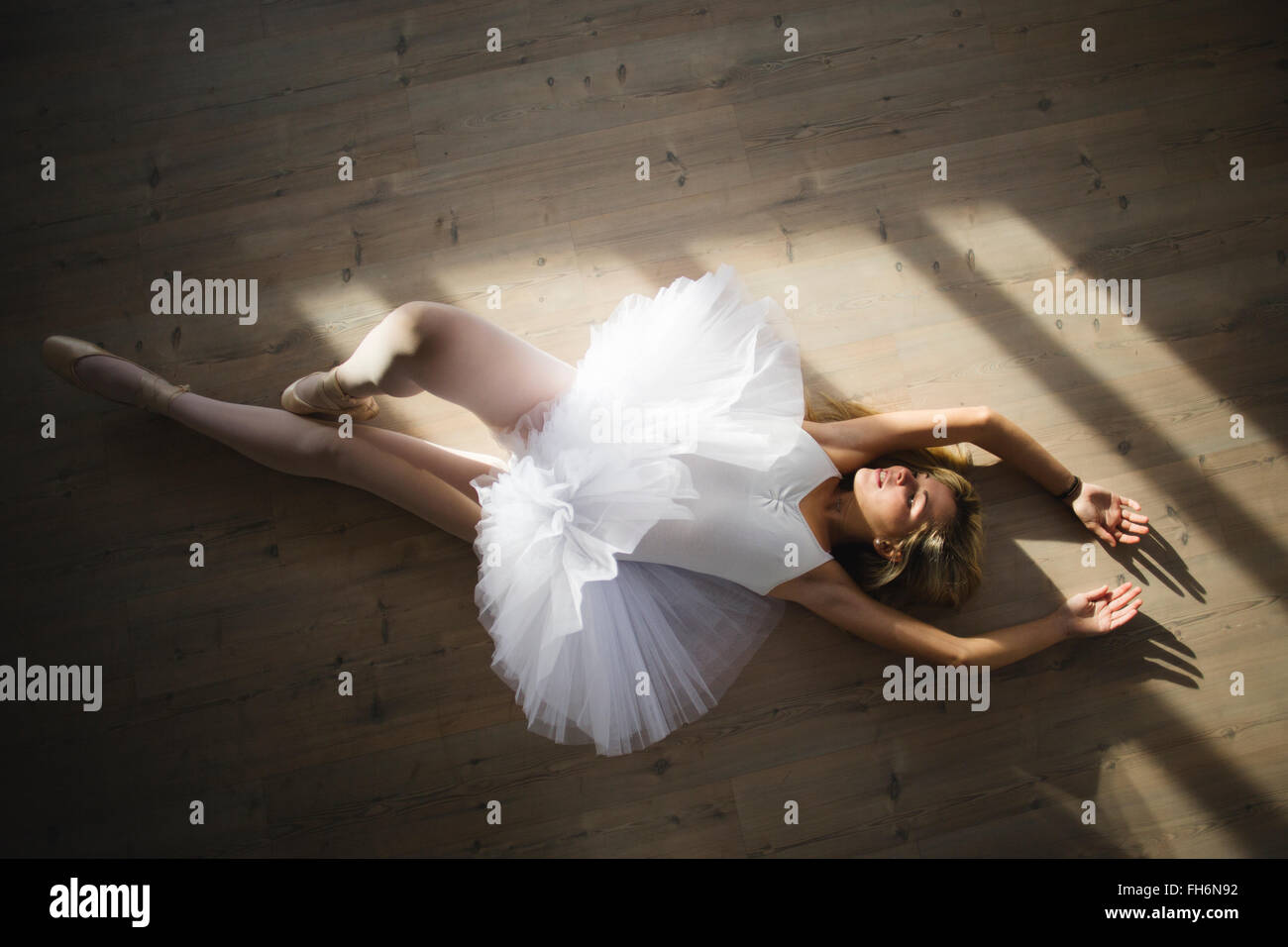 Ballerina lying hi-res stock photography and images - Alamy