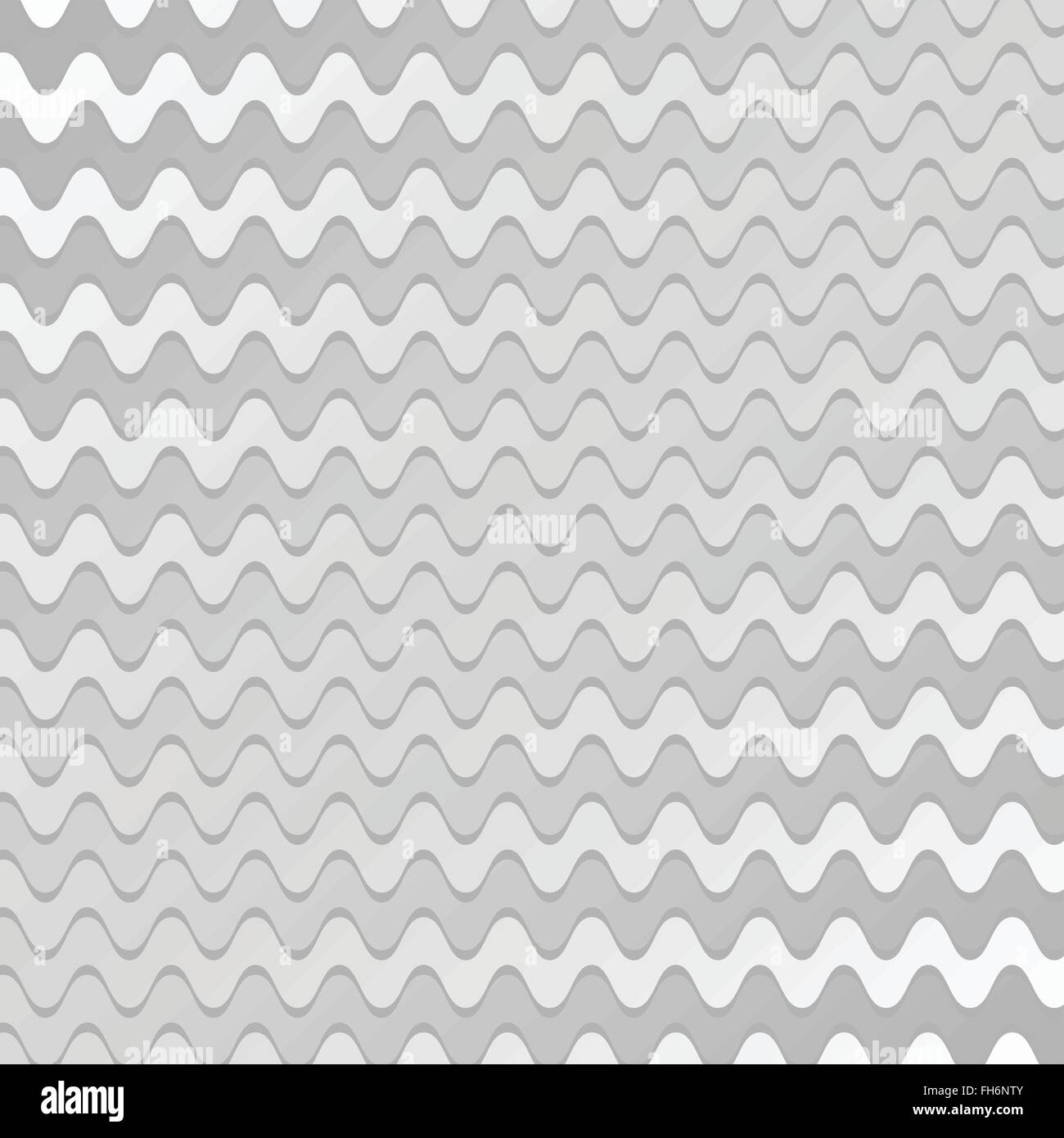 Abstract silver waves design pattern. Vector background illustration ...