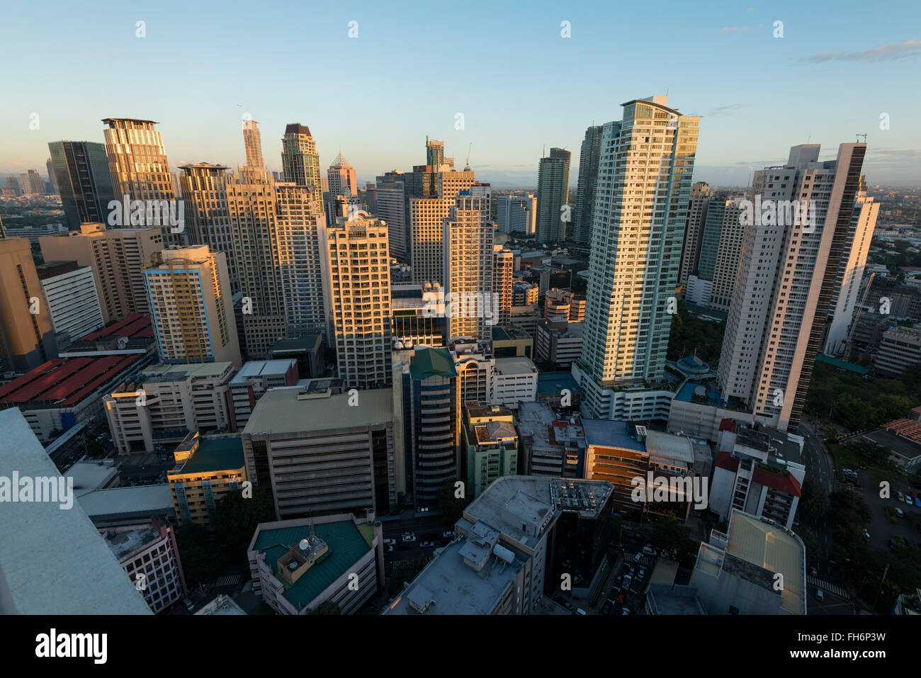 Manila Skyline Manila Caloocan Manila Philippines