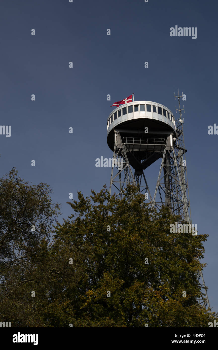 Aalborg, Denmark: The observational tower, constructed in 1933 with ...