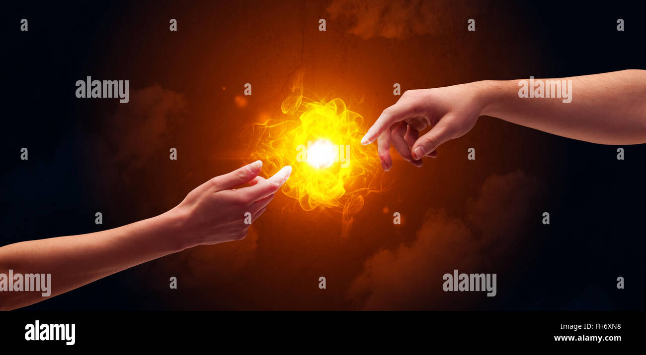 Arms reaching for the sun Stock Photo - Alamy