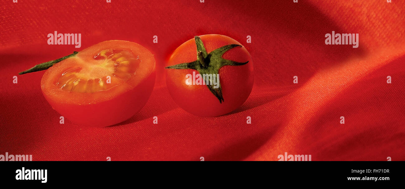 The tomato is the edible, often red berry-type fruit of the nightshade ...