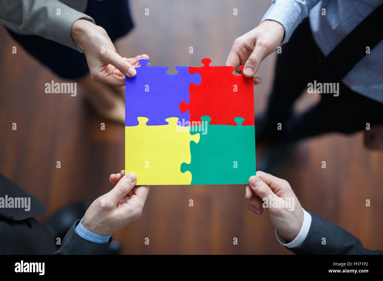Team assembled hi-res stock photography and images - Alamy