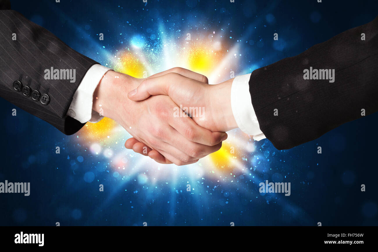 Two business men shaking hands Stock Photo - Alamy