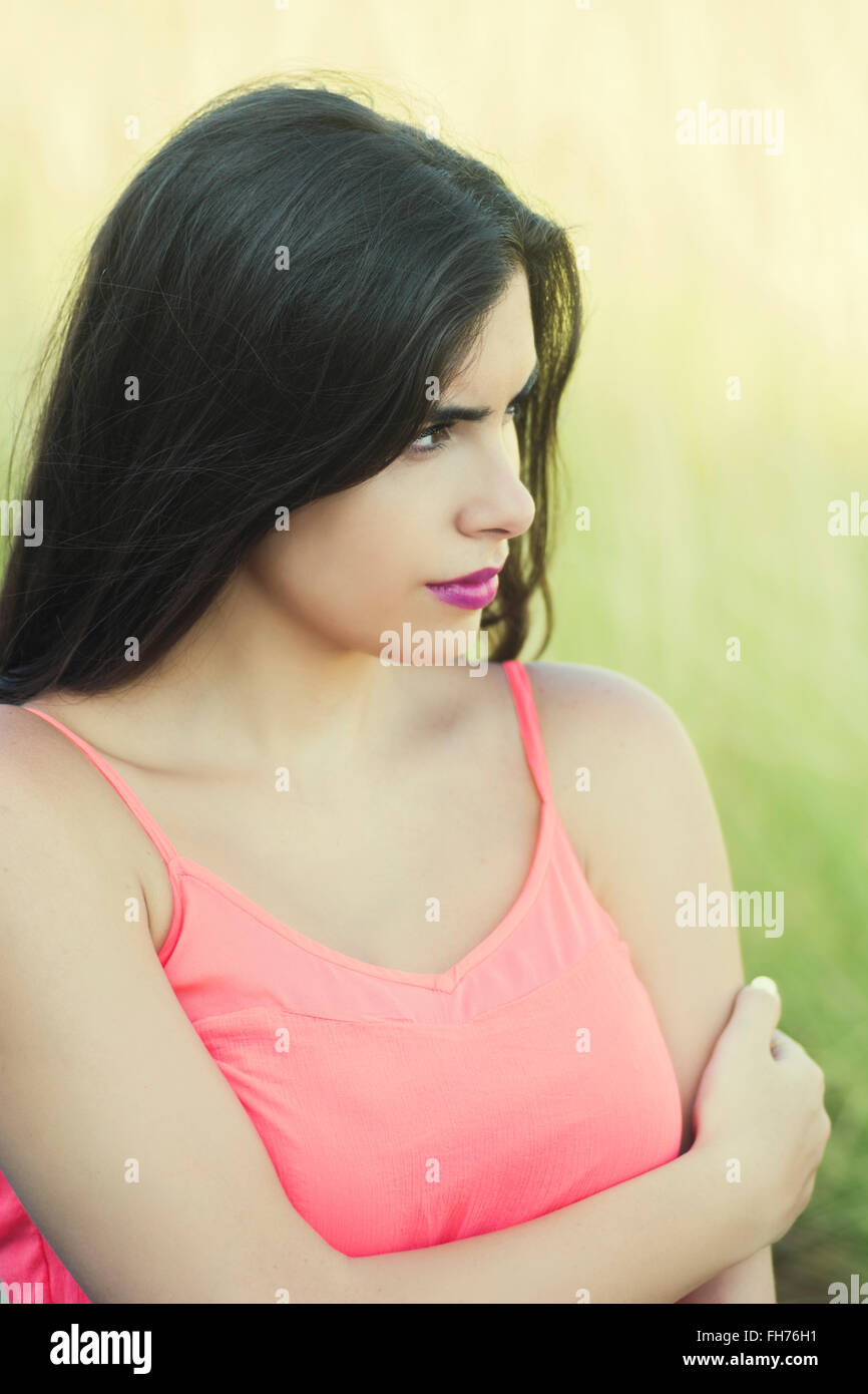 Pensive serious thoughtful middle hi-res stock photography and images ...