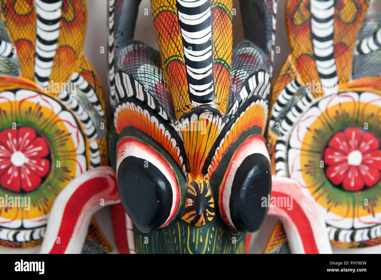 Traditional masks sri lanka hi-res stock photography and images - Alamy