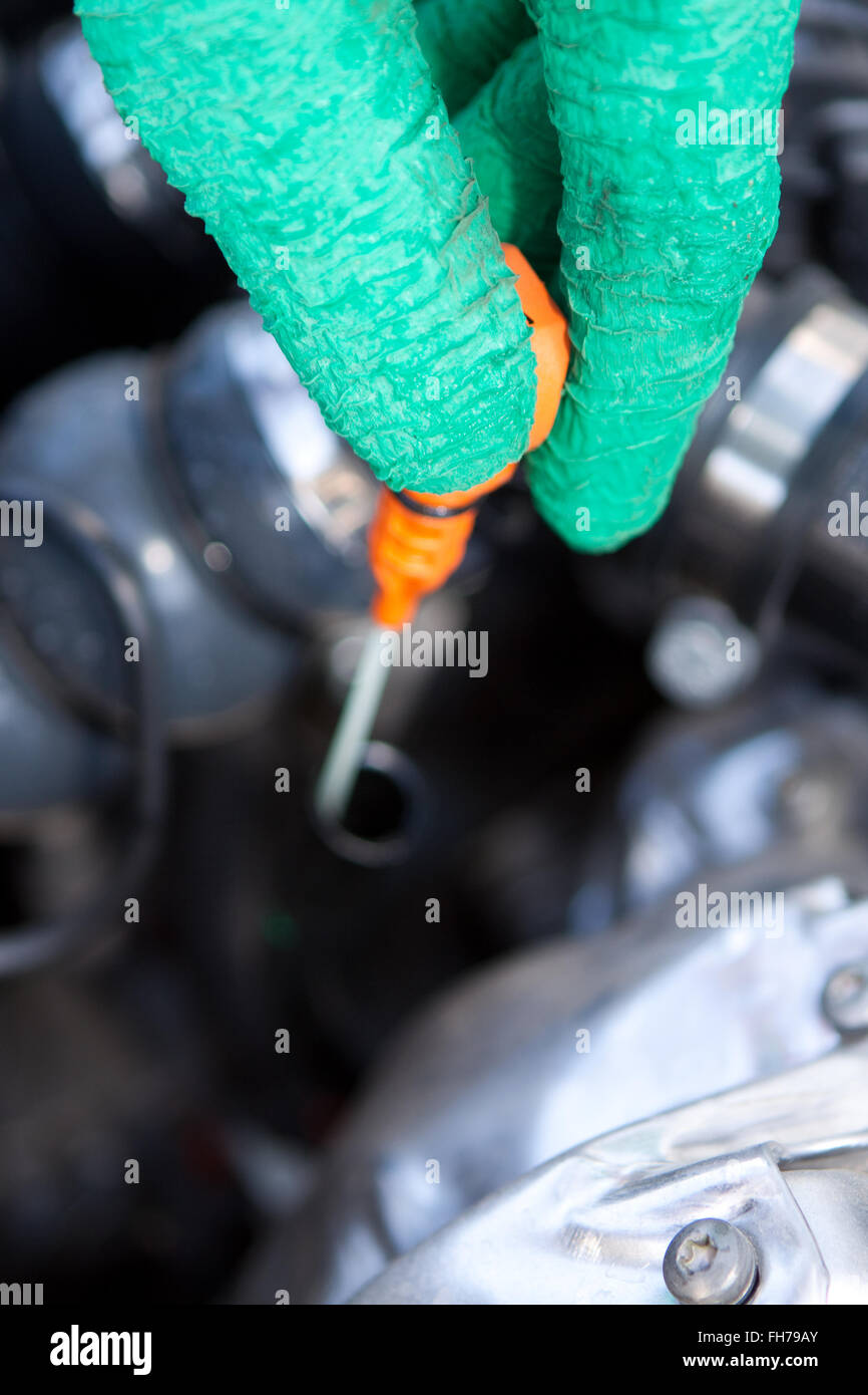 Car general check Stock Photo - Alamy