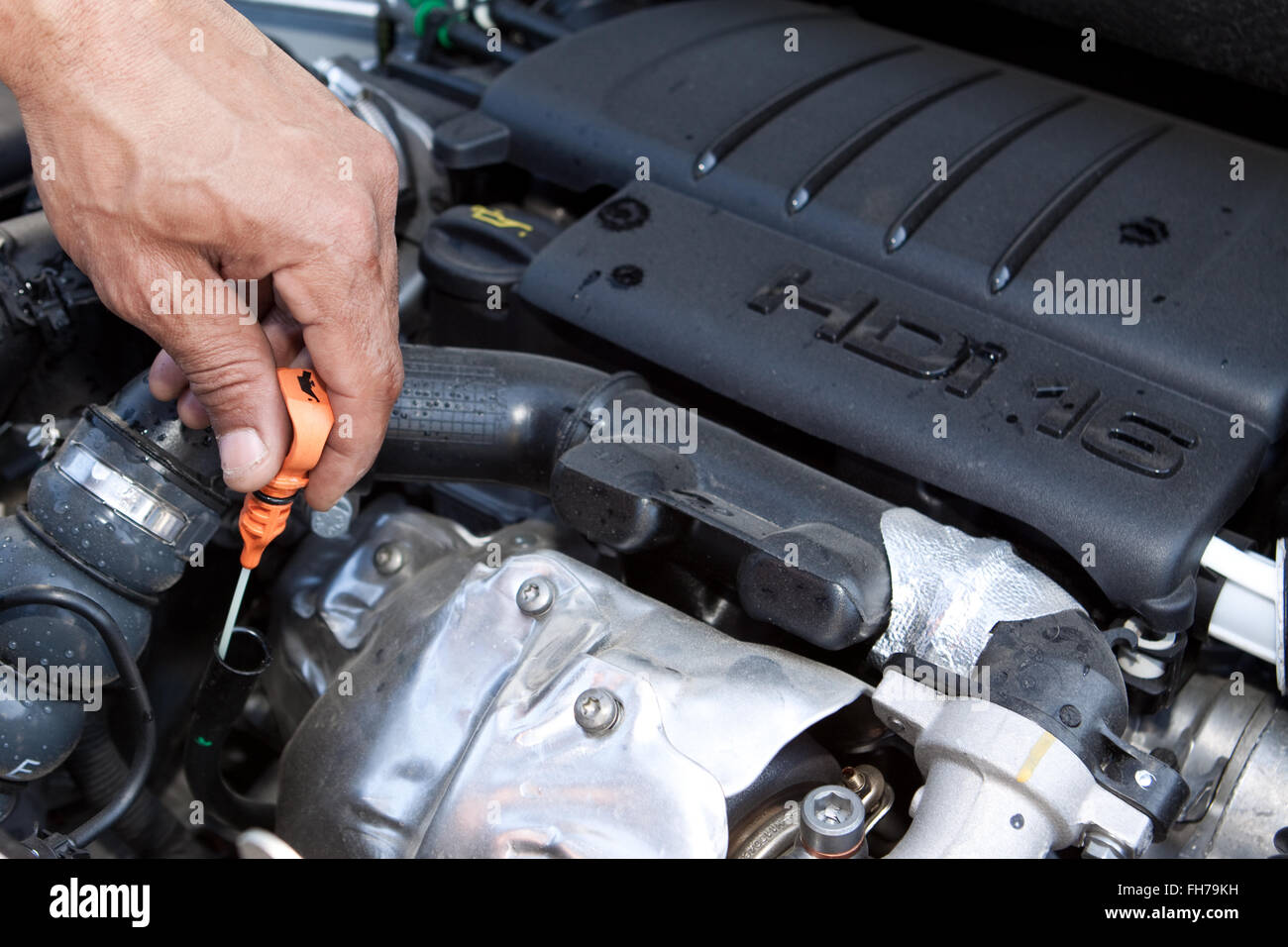 Car general check Stock Photo - Alamy