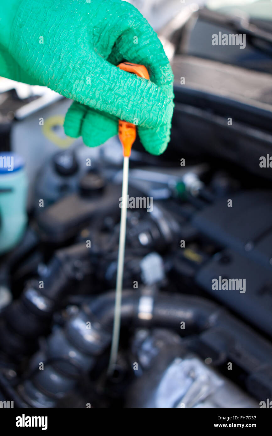 Car general check Stock Photo - Alamy