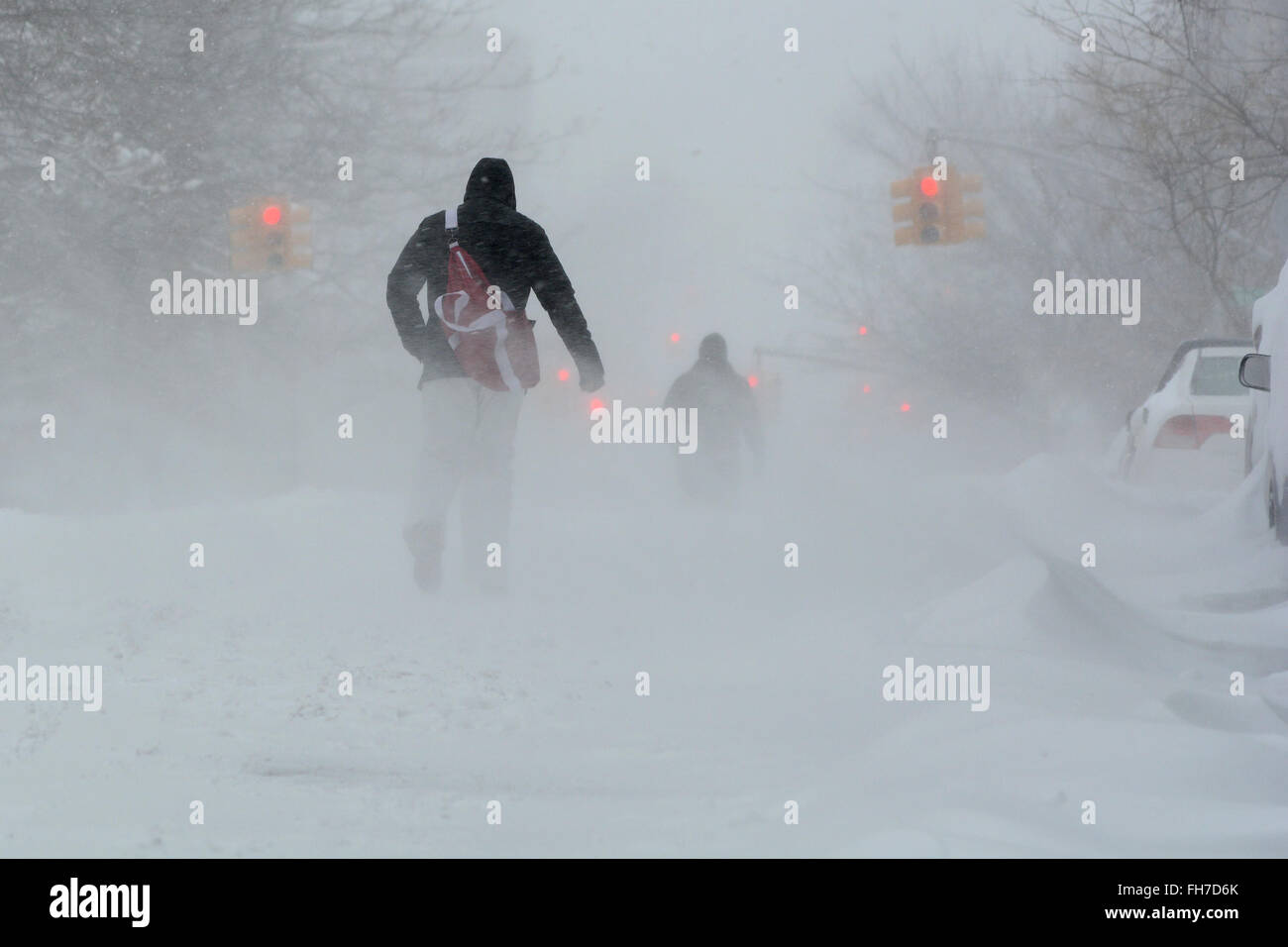 Winter Storm Jonas causes blizzard conditions, with up to two feet of ...