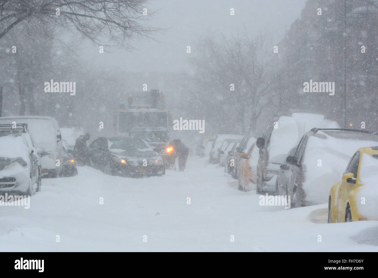 Winter Storm Jonas causes blizzard conditions, with up to two feet of ...