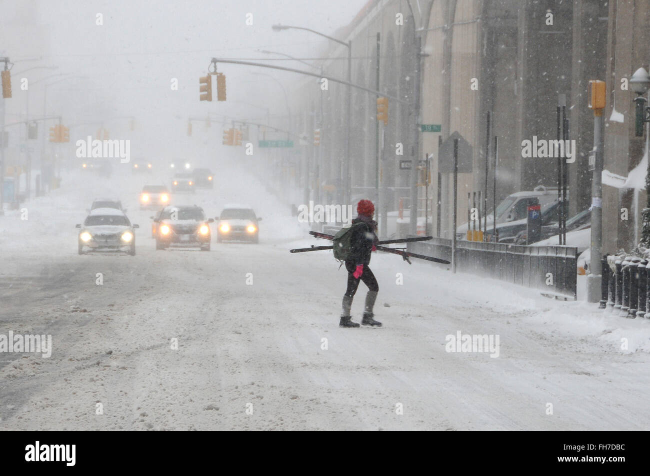 Winter Storm Jonas causes blizzard conditions, with up to two feet of ...