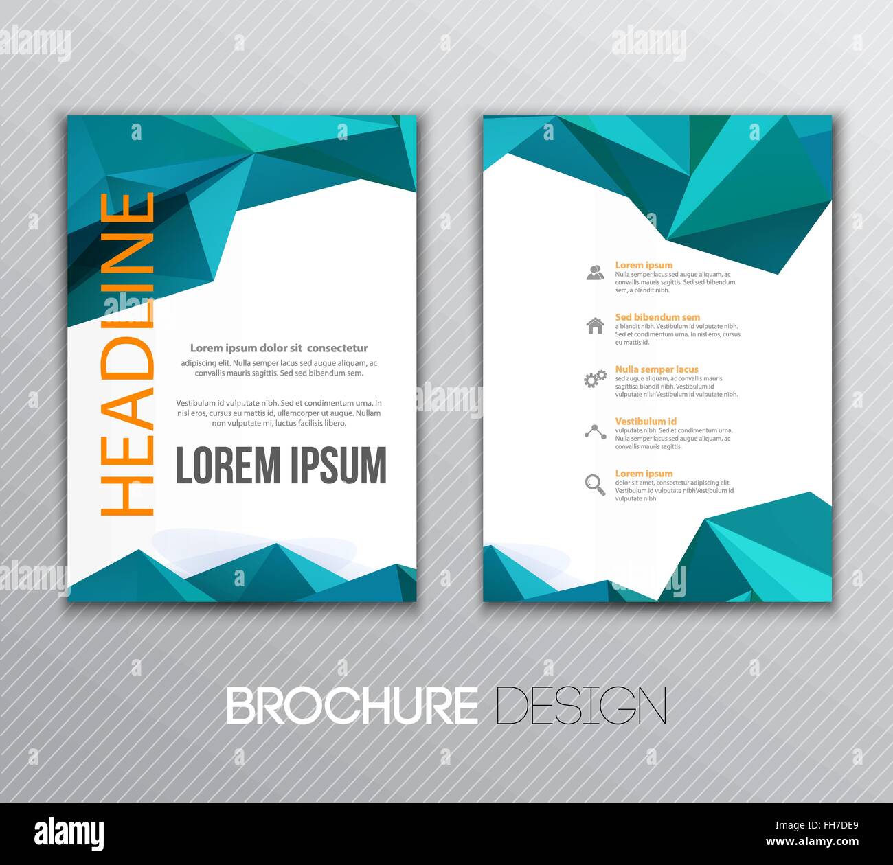 Abstract vector template design, brochure, page, leaflet, with colorful ...