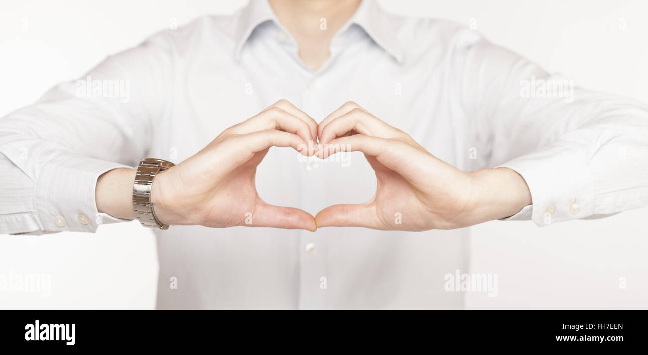 Hands creating form Stock Photo - Alamy