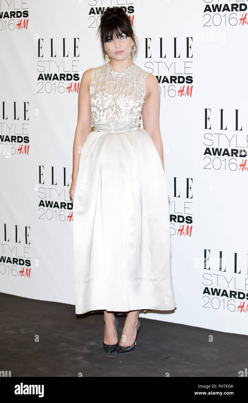 London, UK. 23rd February, 2016. British model and actress Daisy Lowe ...