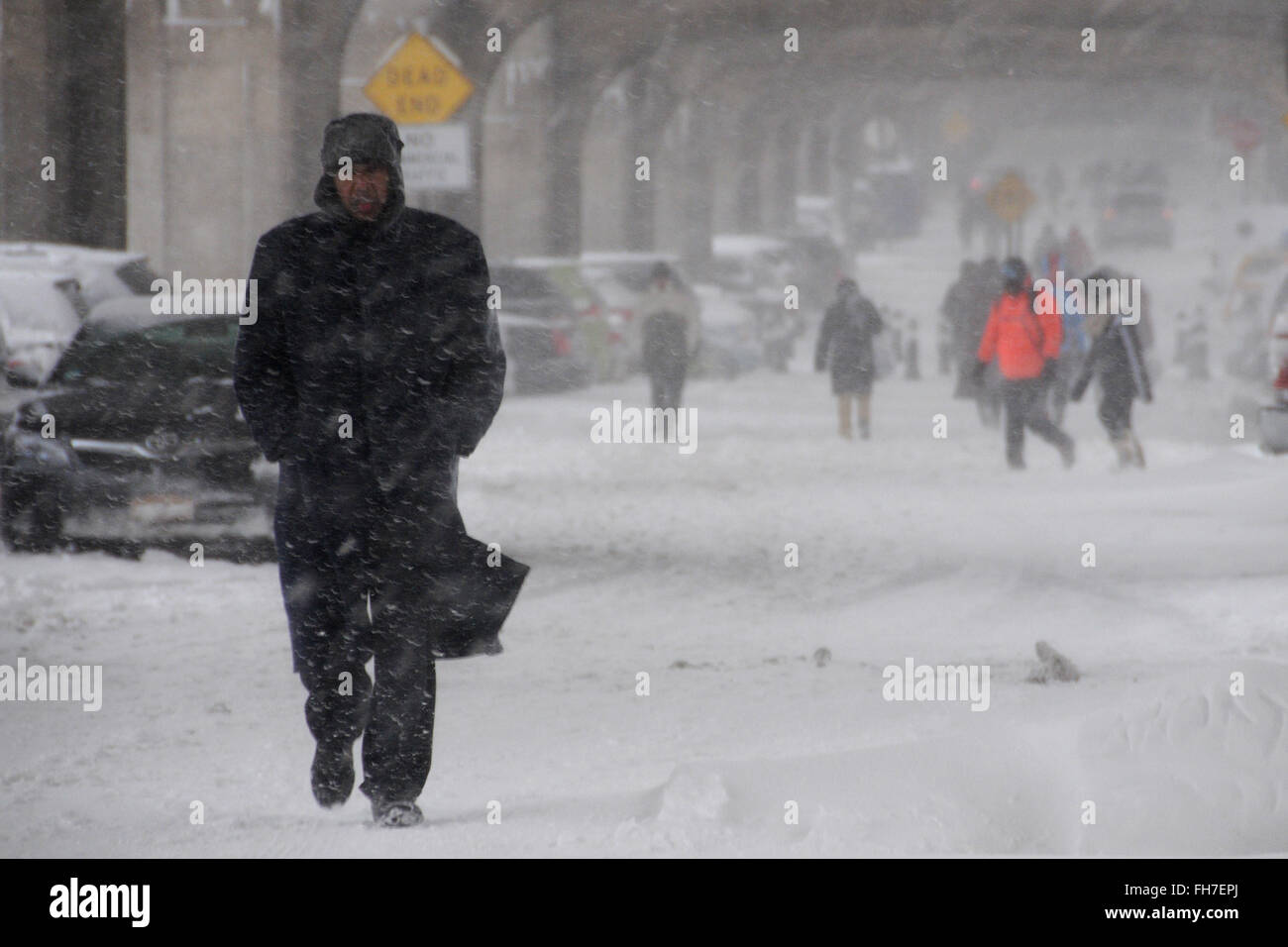 Winter Storm Jonas causes blizzard conditions, with up to two feet of ...
