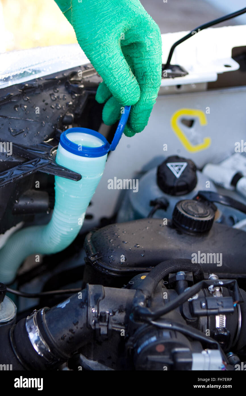 Car general check Stock Photo - Alamy