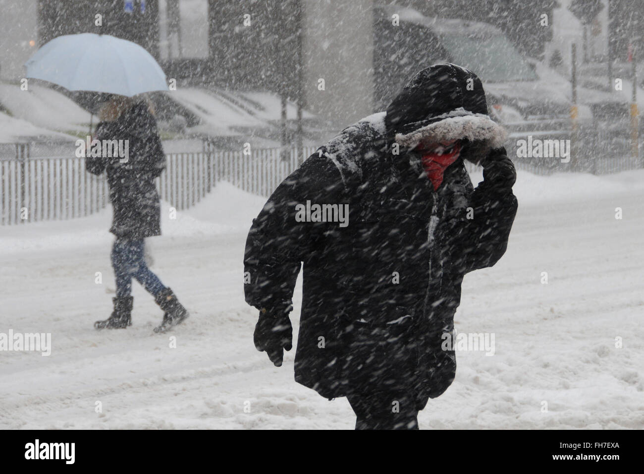 Winter Storm Jonas causes blizzard conditions, with up to two feet of ...