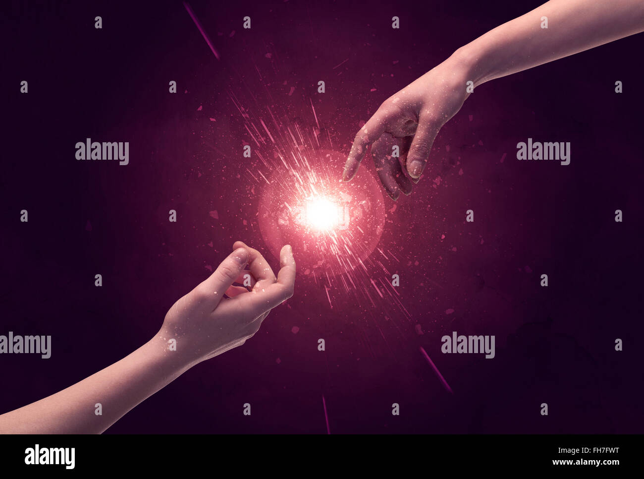 Helping h illustration hi-res stock photography and images - Alamy