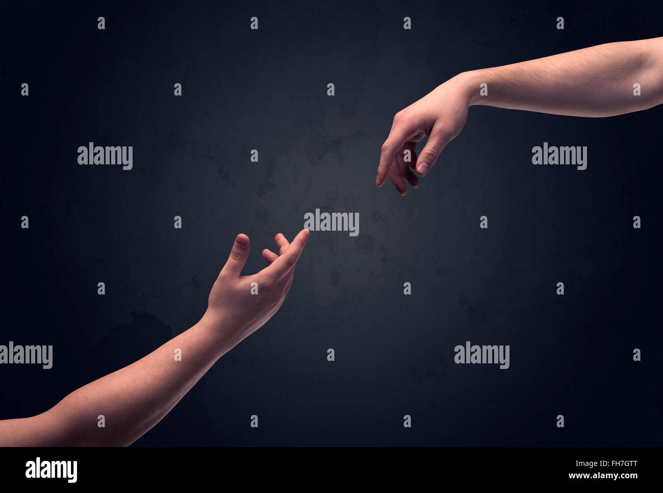 Hands Reaching For One Another High Resolution Stock Photography and ...