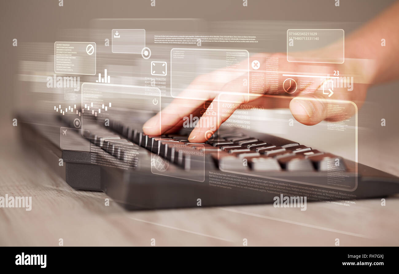 High tec screen hi-res stock photography and images - Alamy