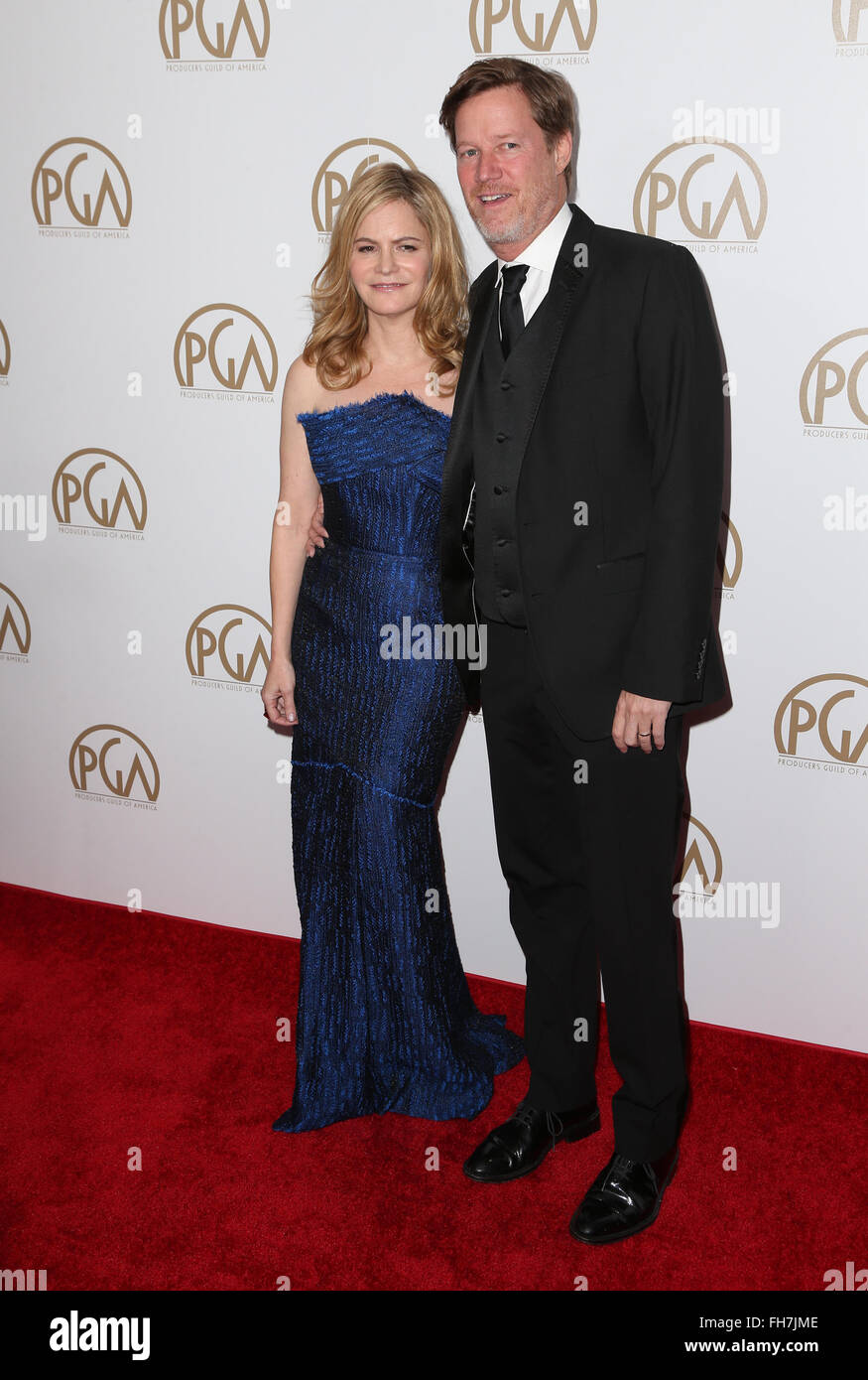 27th Annual Producers Guild Awards Featuring: Jennifer Jason Leigh ...