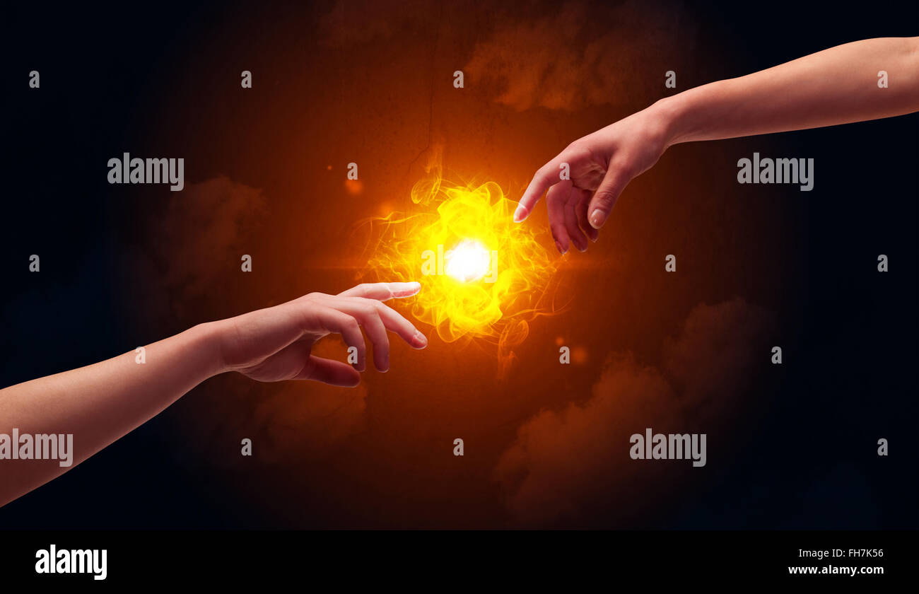 Arms reaching for the sun Stock Photo - Alamy