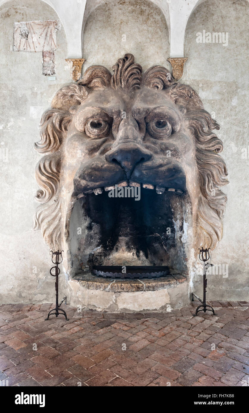 Inside Villa della Torre, Fumane, Italy, a 16c villa designed by Giulio ...