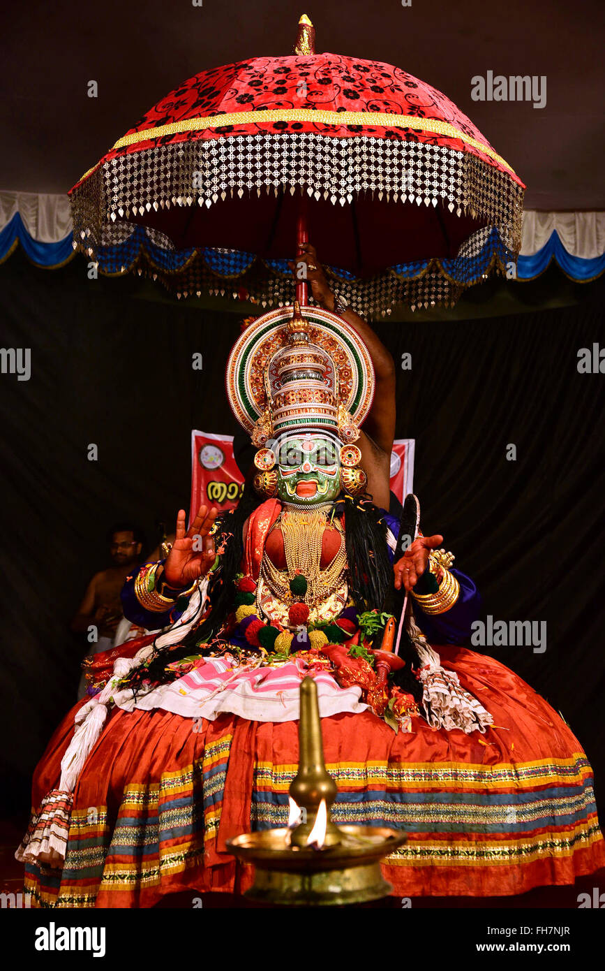 Kathakali is a stylized classical Indian dance-drama noted for the ...